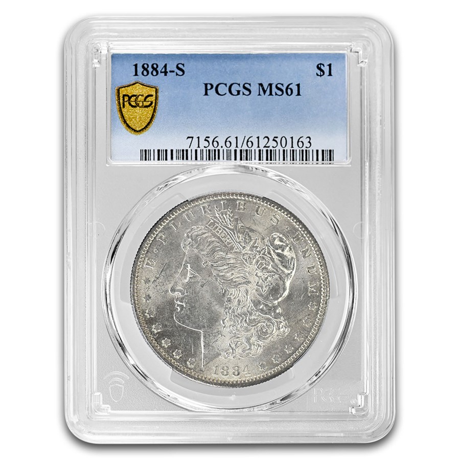 1884 S Morgan Silver Dollar Value - APMEX